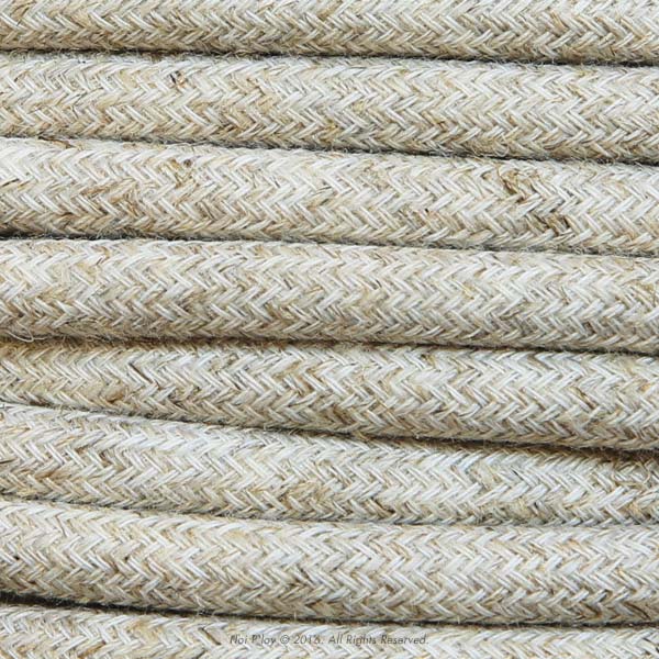 Solid Linen Fabric Cable – NM Design & Interior
